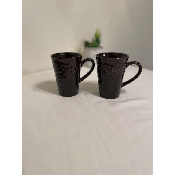 Kahlúa | Dining | Kahlua Liquer Coffee Mugs Textured Embossed Coffee ...